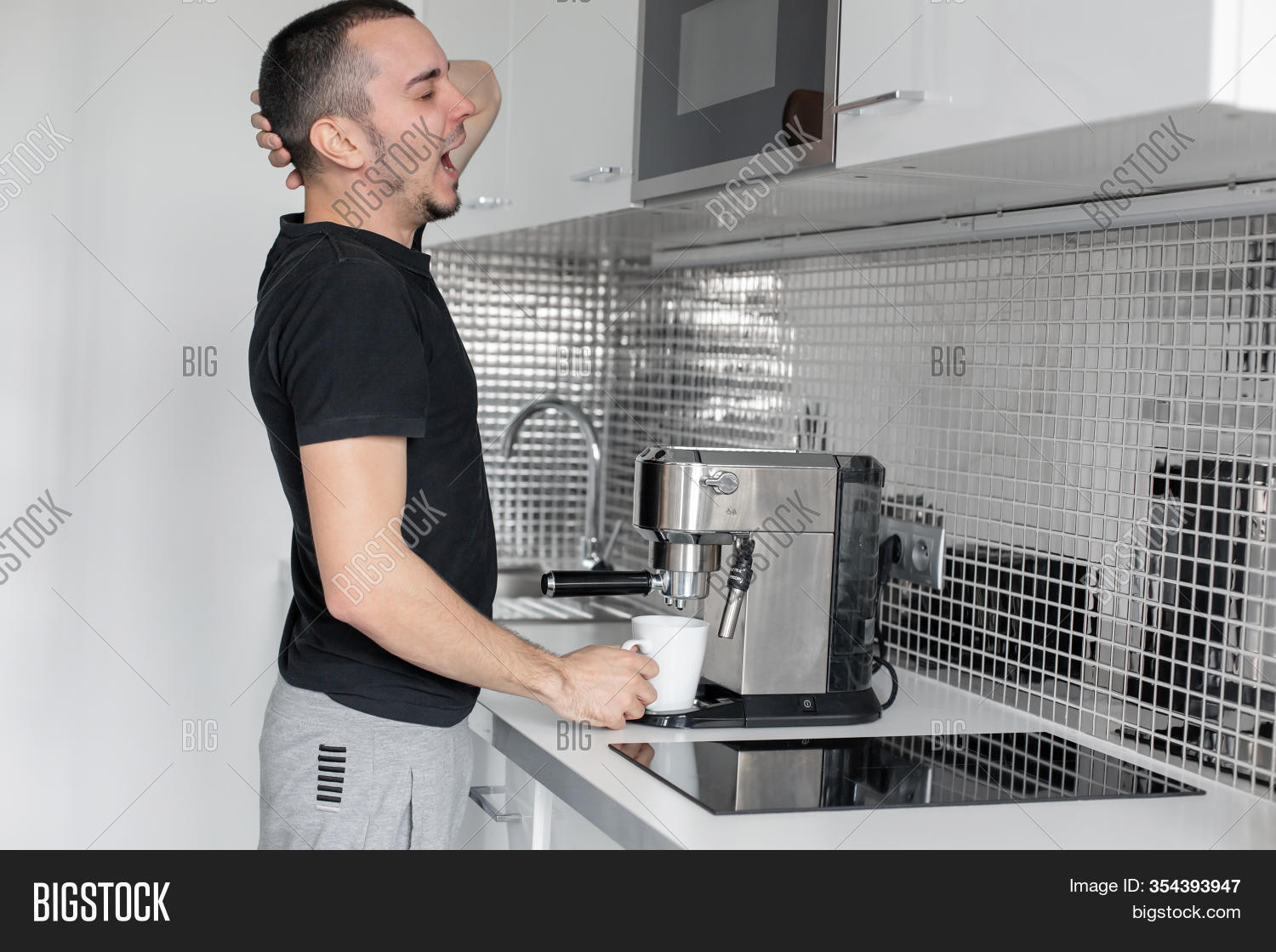 Sleepy Guy Morning Image & Photo (Free Trial) | Bigstock