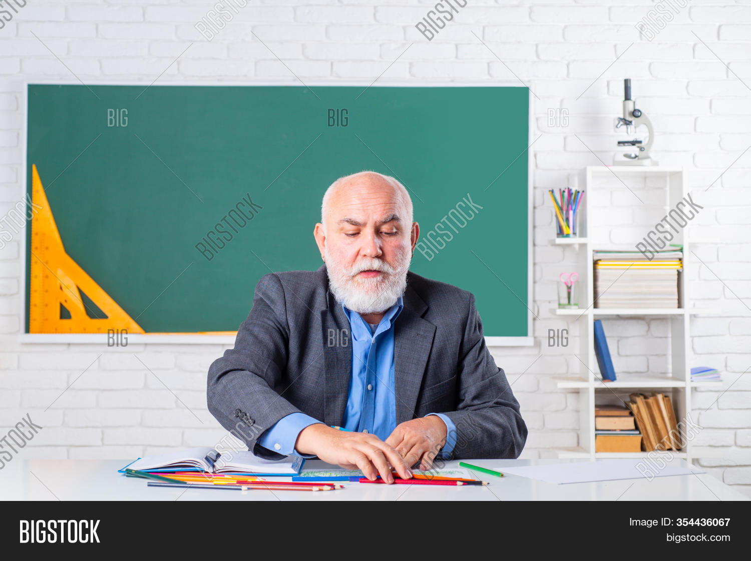 Professor Classroom Image & Photo (Free Trial) | Bigstock