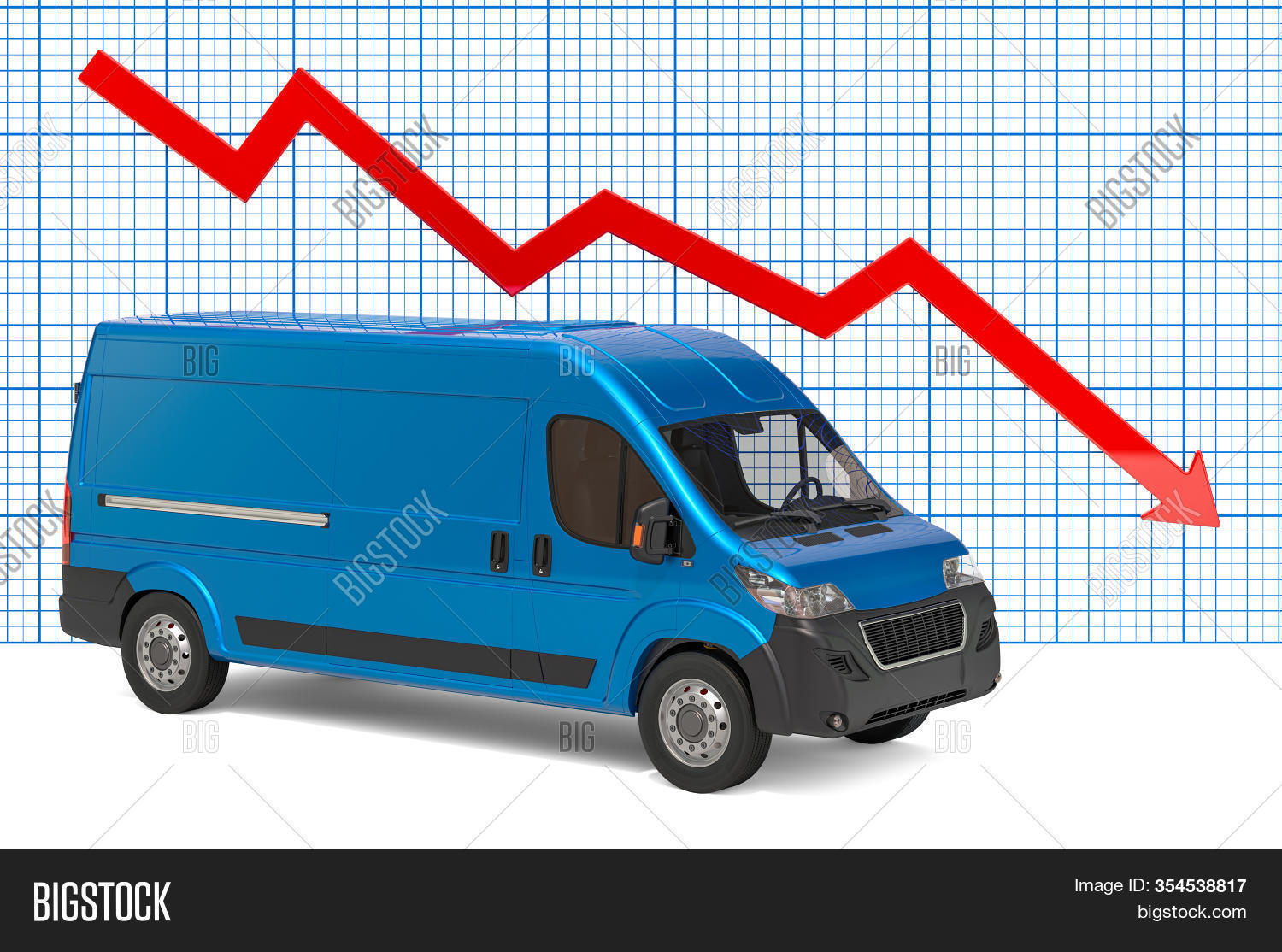 Delivery Van Chart Image & Photo (Free Trial) | Bigstock