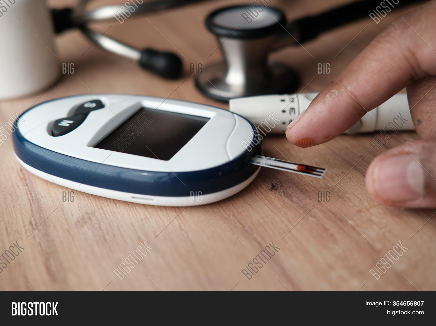 Test Blood Glucose Image & Photo (Free Trial) | Bigstock
