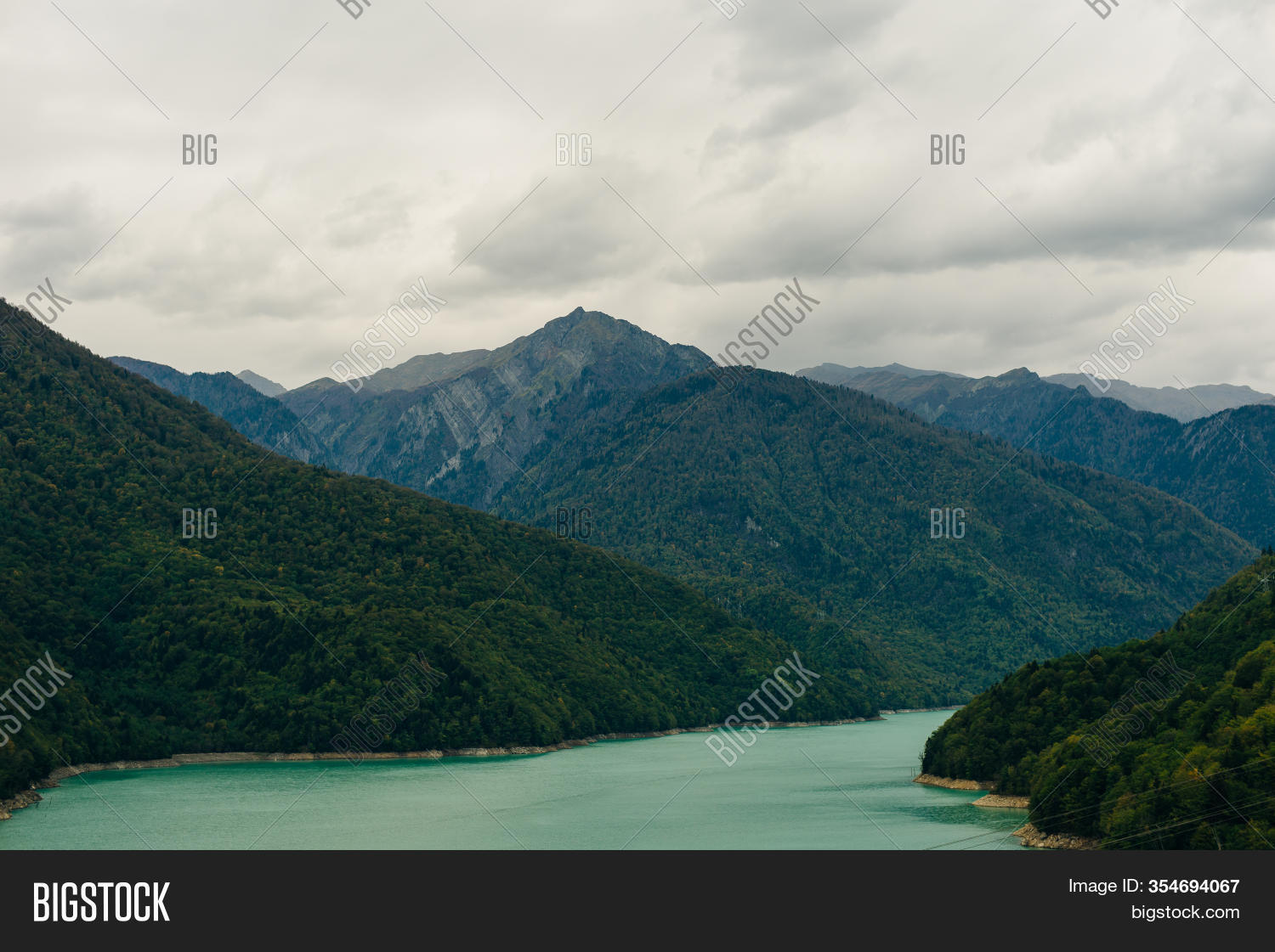 Enguri Dam - Image & Photo (Free Trial) | Bigstock