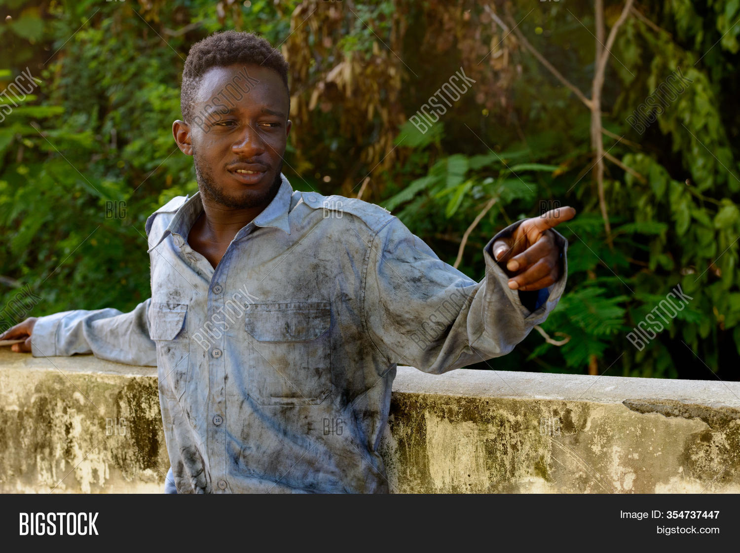 Young Homeless African Image & Photo (Free Trial) | Bigstock