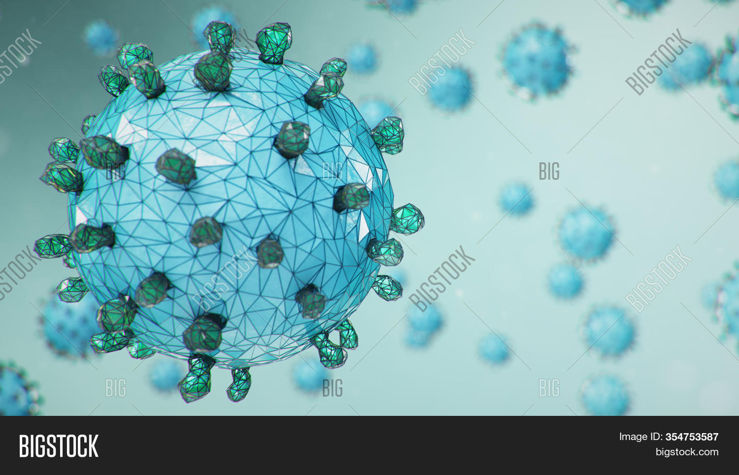 Abstract Virus Image & Photo (Free Trial) | Bigstock