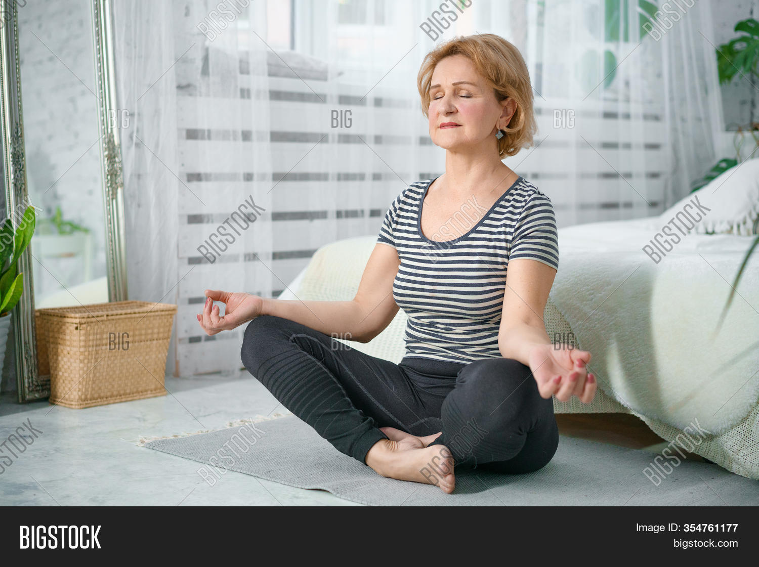 Older Calm Woman Image & Photo (Free Trial) | Bigstock