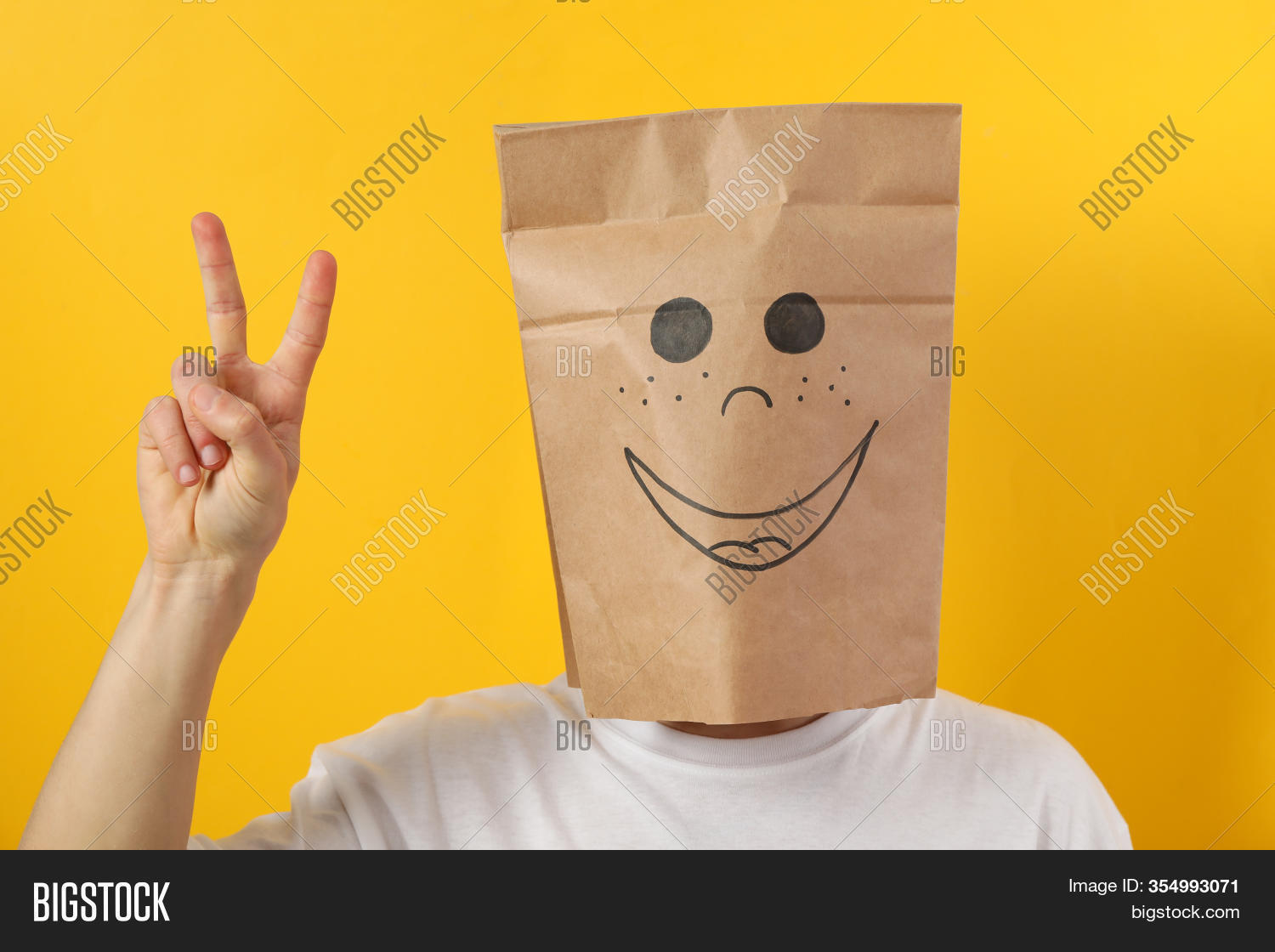 Person Paper Bag Smile Image & Photo (Free Trial) | Bigstock
