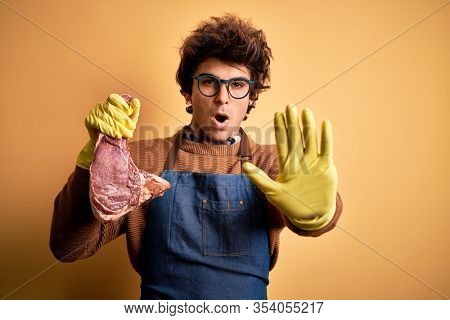 Young Handsome Butcher Image & Photo (Free Trial) | Bigstock