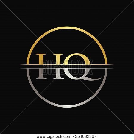 Hq Letter Type Logo Vector & Photo (Free Trial) | Bigstock