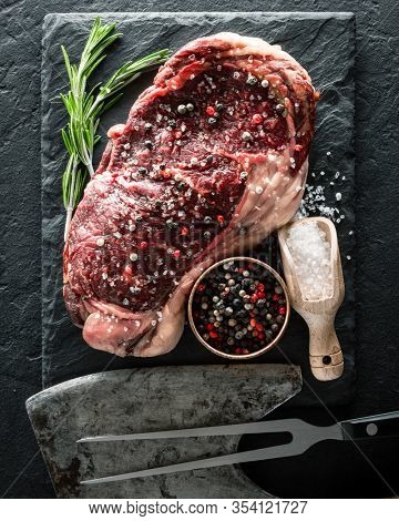 Marbling Ribeye Steak Image & Photo (Free Trial) | Bigstock
