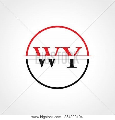 Initial Wy Letter Vector & Photo (Free Trial) | Bigstock