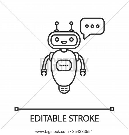 Chatbot Typing Answer Vector & Photo (Free Trial) | Bigstock