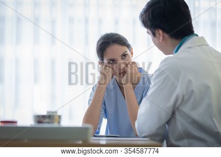 Doctor Takes Care Sick Image & Photo (Free Trial) | Bigstock