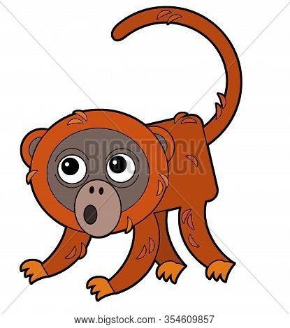 Howler Monkey Cartoon