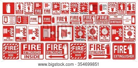Set Label Fire Vector & Photo (Free Trial) | Bigstock
