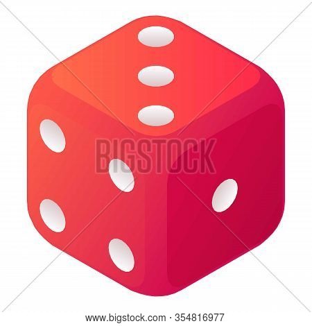 Rolling Dice Icon. Vector & Photo (Free Trial) | Bigstock
