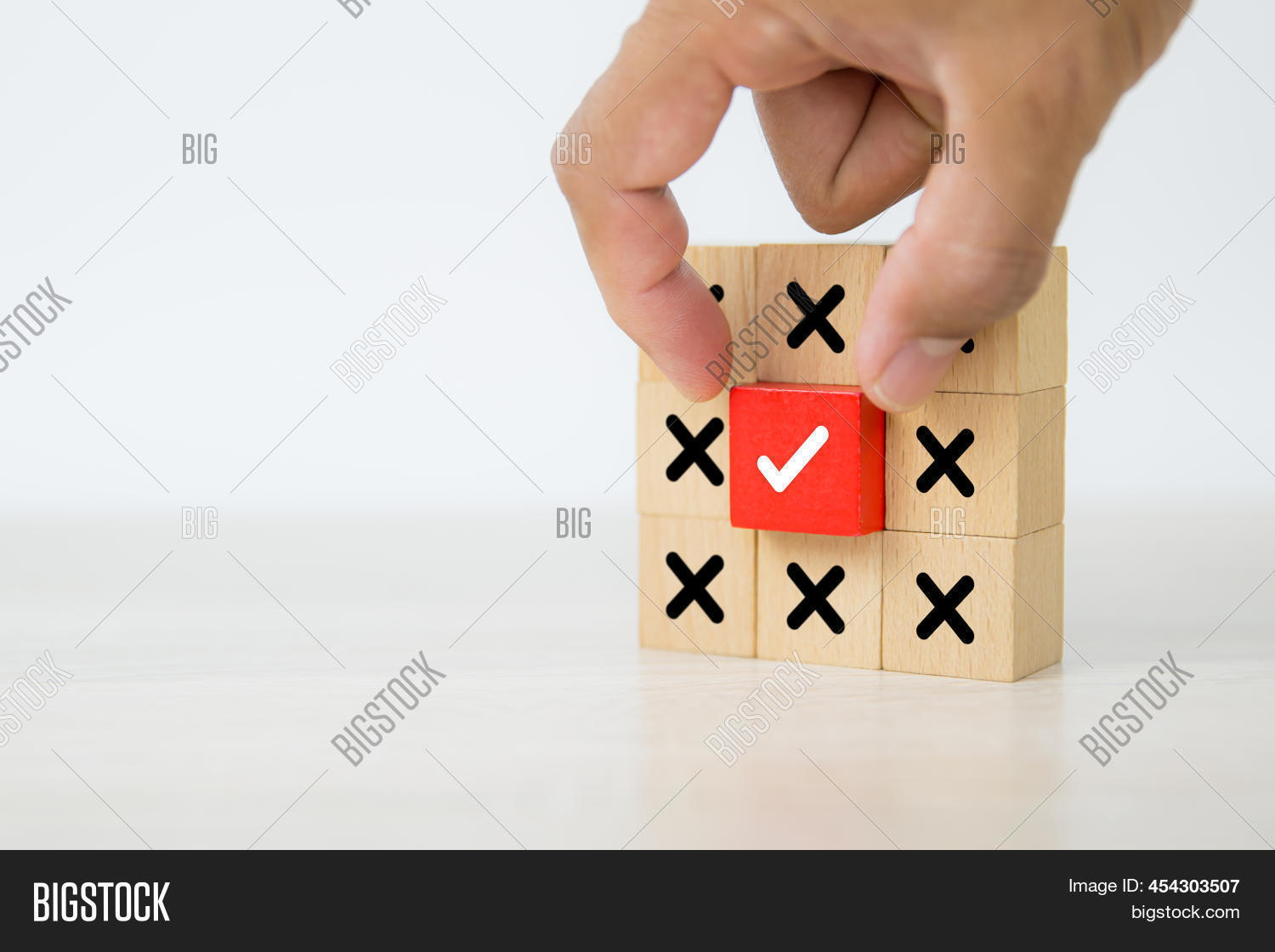 Hand Picked Check Mark Image & Photo (Free Trial) | Bigstock
