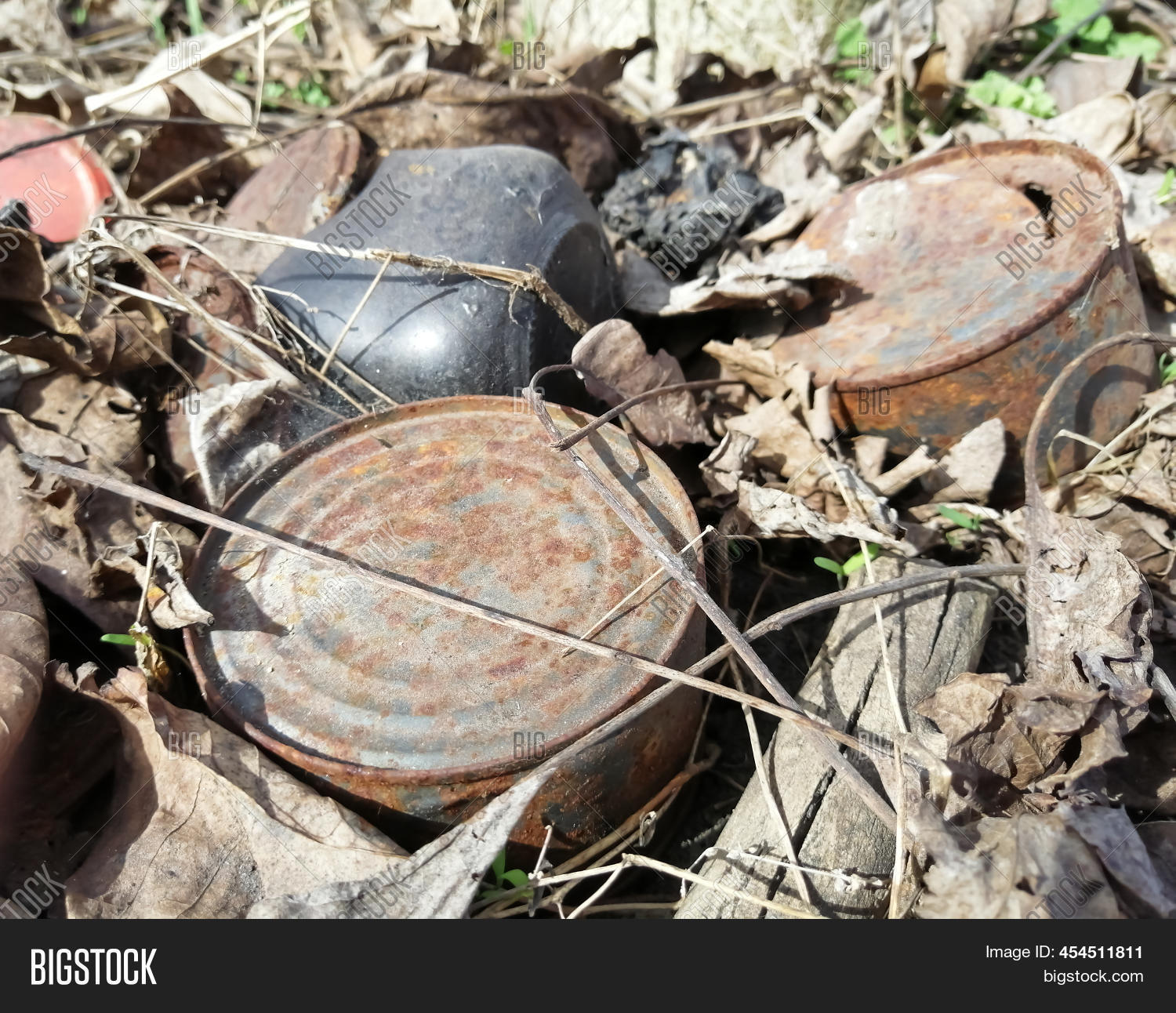 Ecology. Rusty Cans Image & Photo (Free Trial) | Bigstock