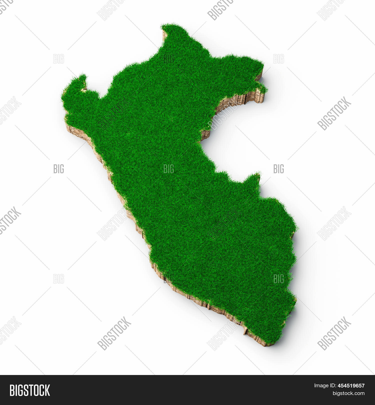 Peru Map Soil Land Image & Photo (Free Trial) | Bigstock