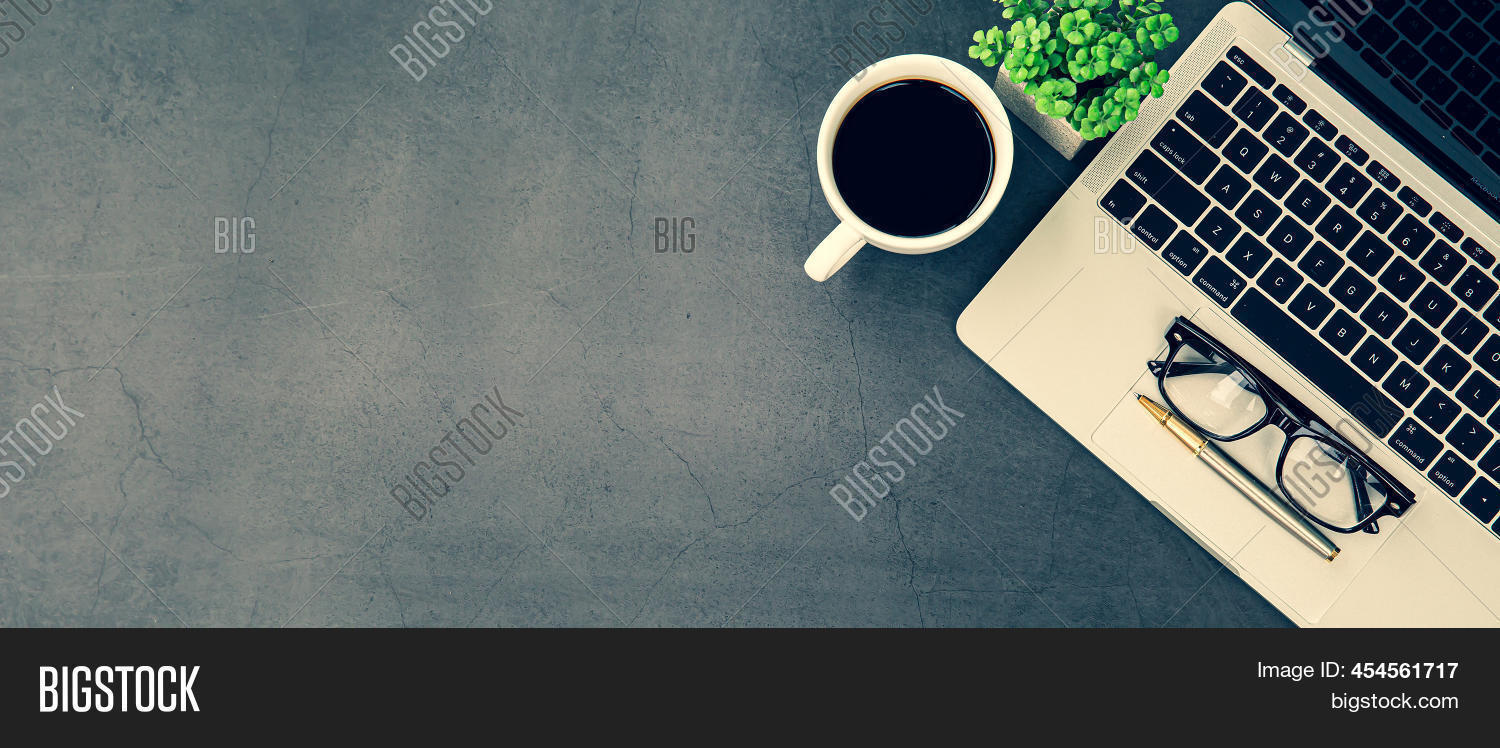 Top View Desk Top View Image & Photo (Free Trial) | Bigstock