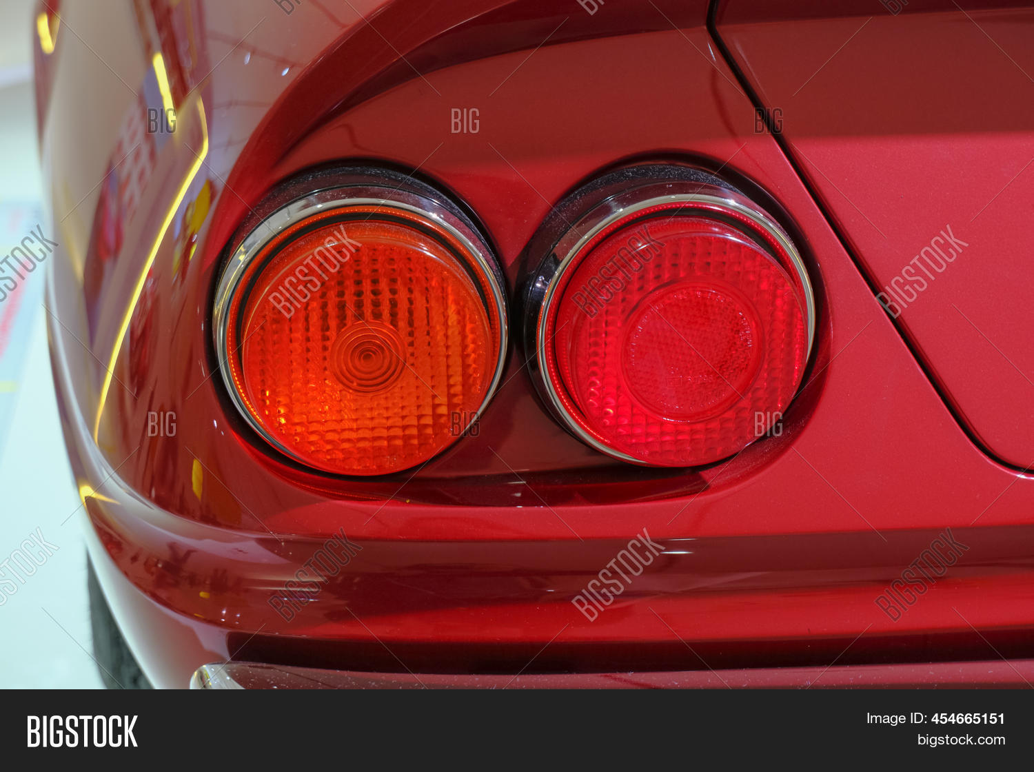Headlights Red Image & Photo (Free Trial) | Bigstock