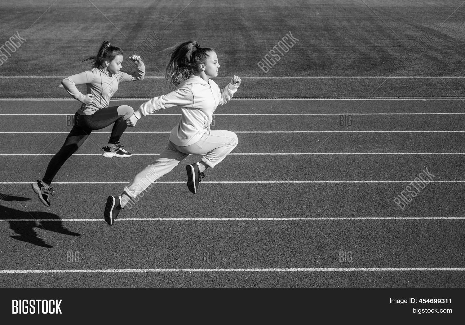 Stamina. Teenage Girls Image & Photo (Free Trial) | Bigstock
