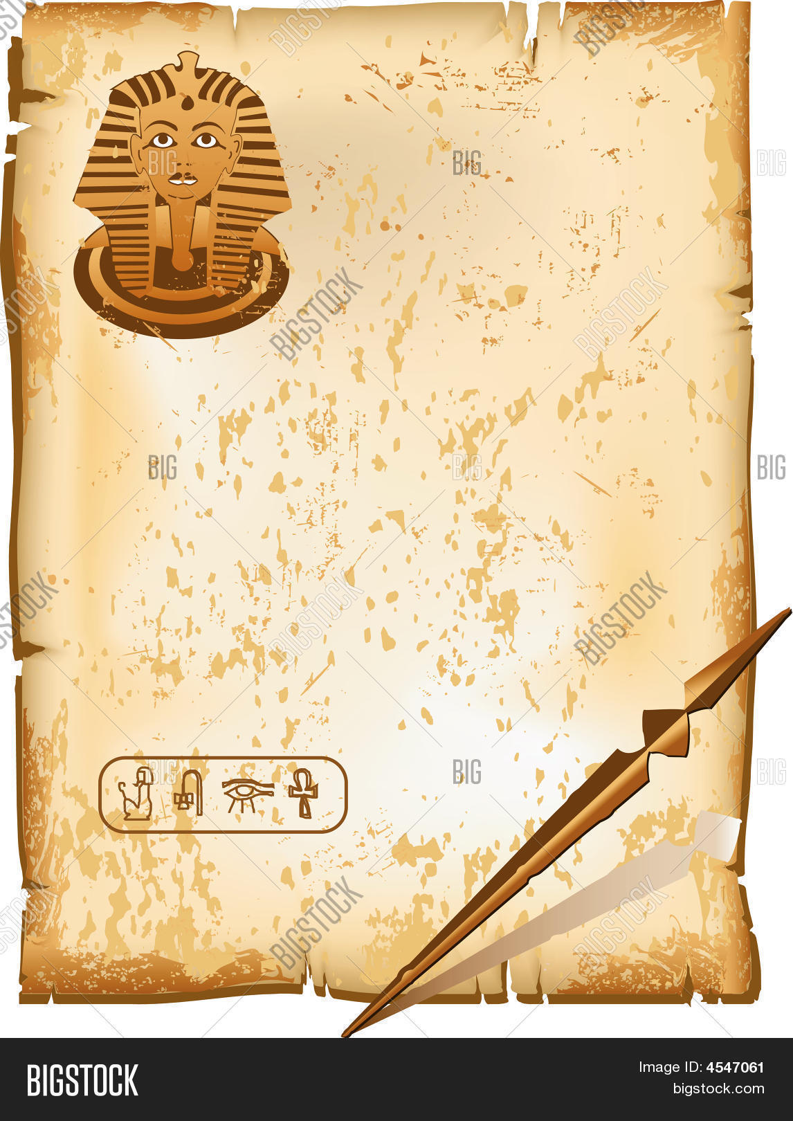 Hieroglyphic Alphabet Vector & Photo (Free Trial) | Bigstock