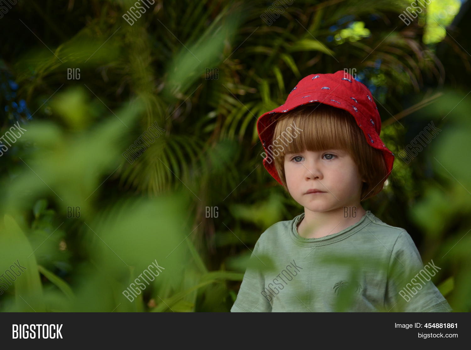 Little Boy Jungle. Image & Photo (Free Trial) | Bigstock