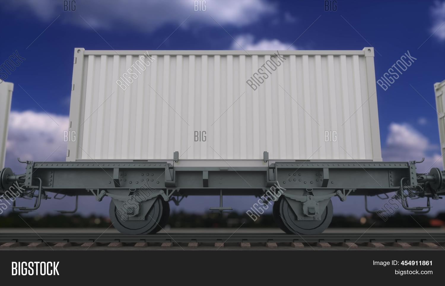 Cargo Train Blank Image & Photo (Free Trial) | Bigstock