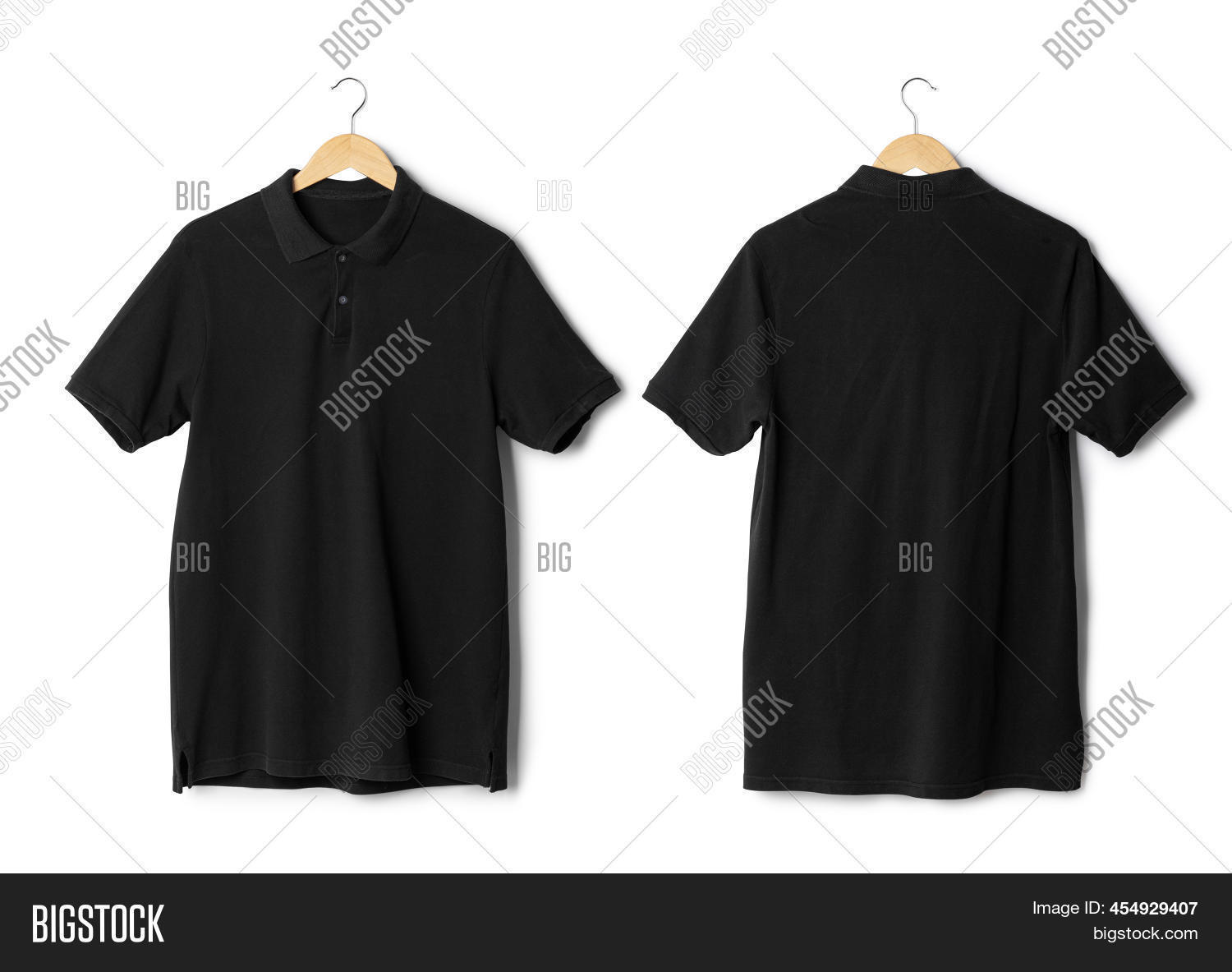 Realistic Black Polo Image And Photo Free Trial Bigstock