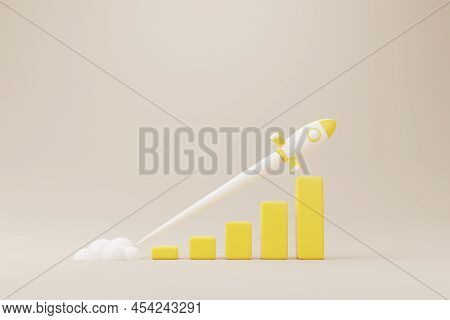 Growthing Graph Bar Image & Photo (Free Trial) | Bigstock