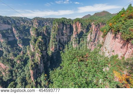 Cliffs Zhangjiajie Image & Photo (Free Trial) | Bigstock