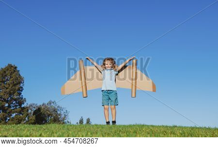 Boy Child Wings Sky Image & Photo (Free Trial) | Bigstock
