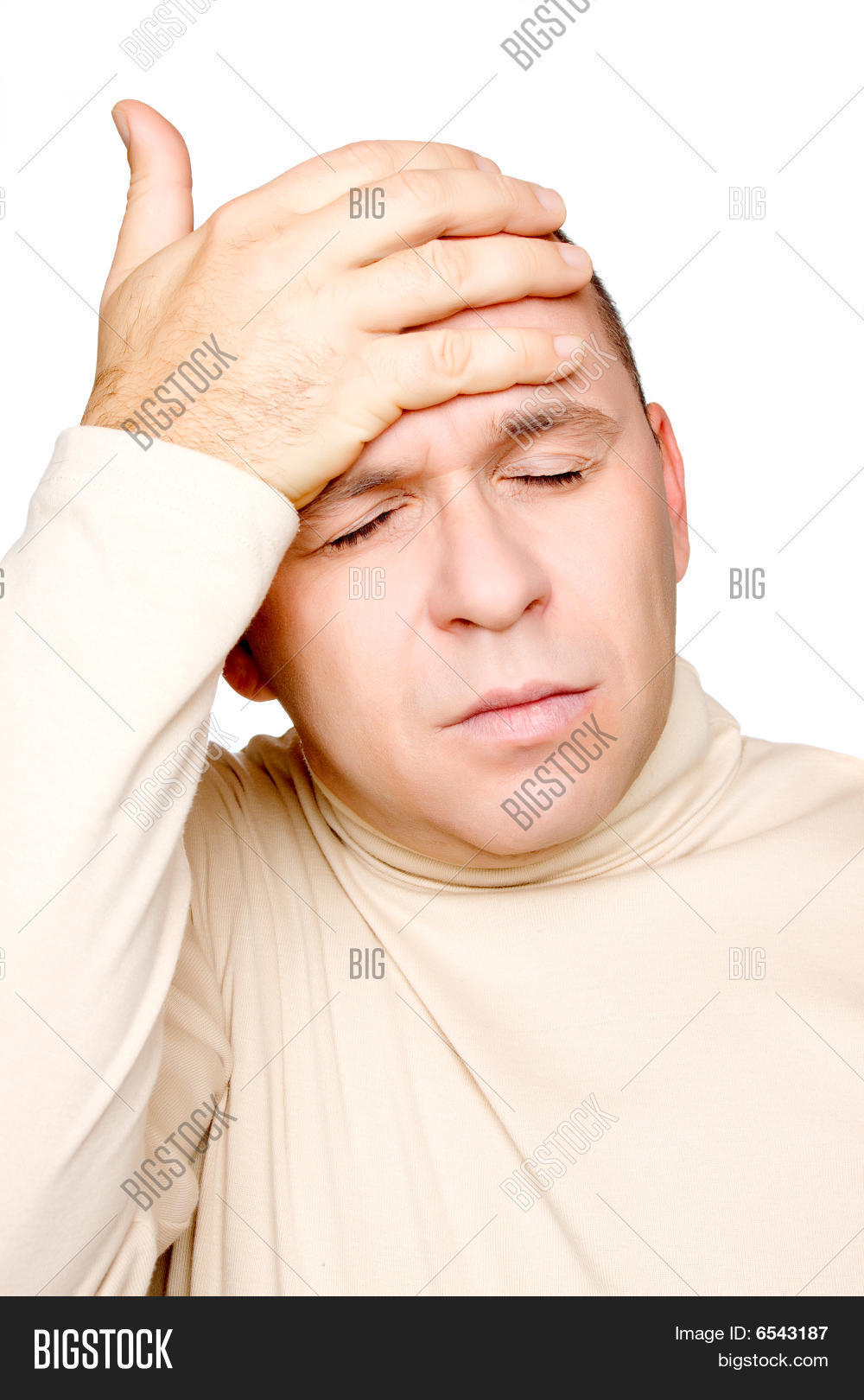 Man Headache Image & Photo (Free Trial) | Bigstock