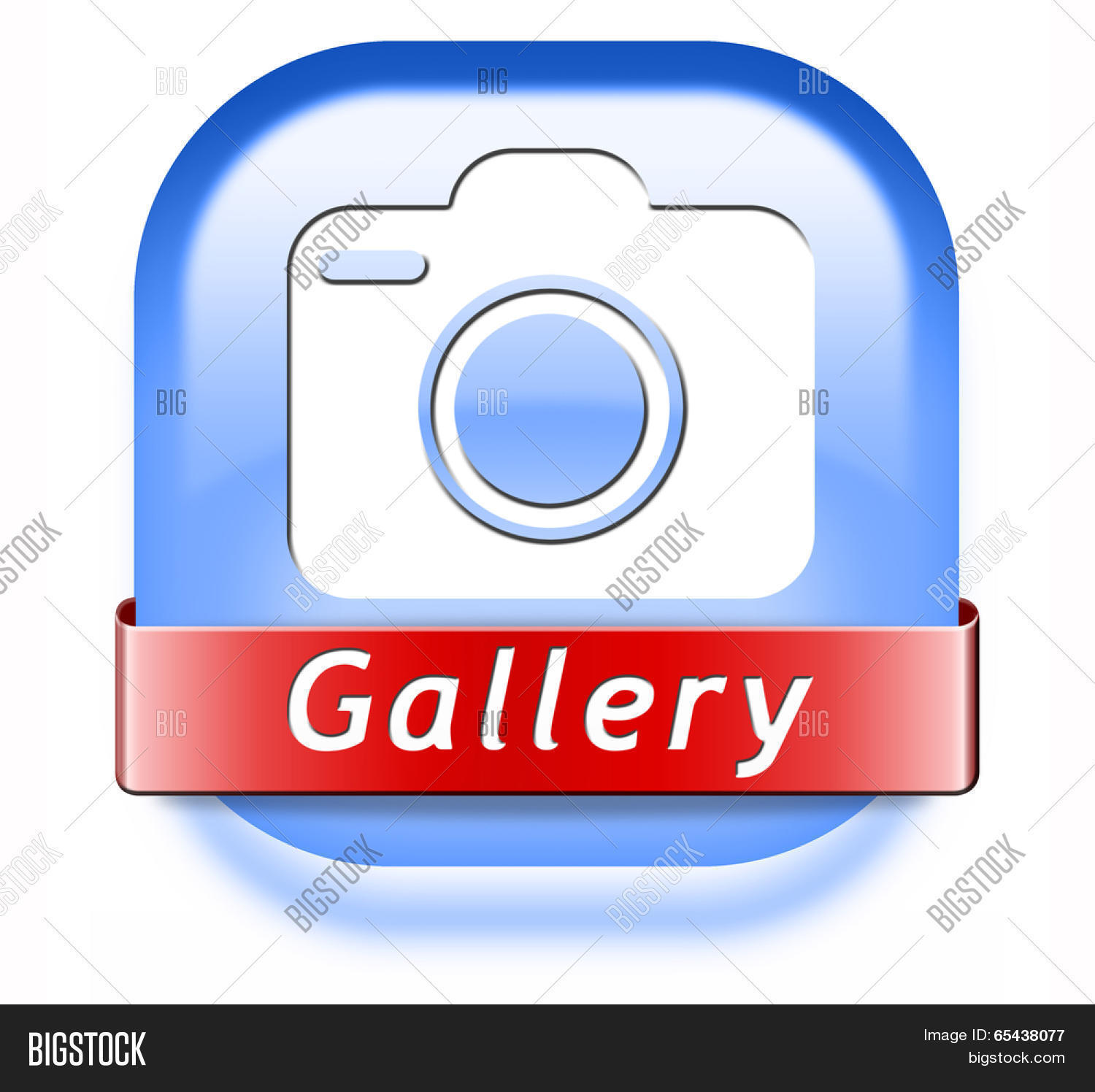 Gallery Button Image & Photo (Free Trial) | Bigstock