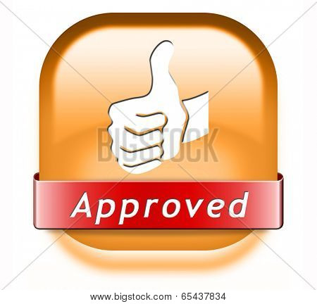 Approved Sign Passed Image & Photo (Free Trial) | Bigstock