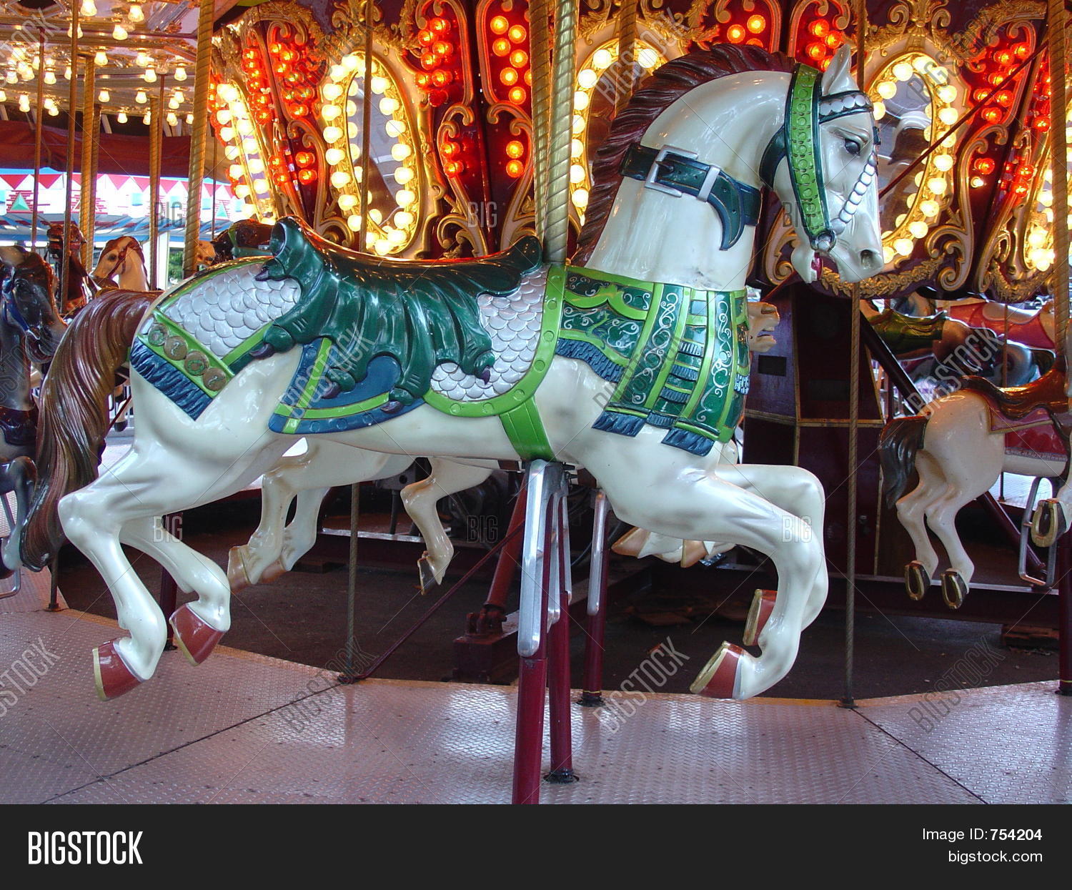 Old Fashioned Carousel Image & Photo (Free Trial) | Bigstock