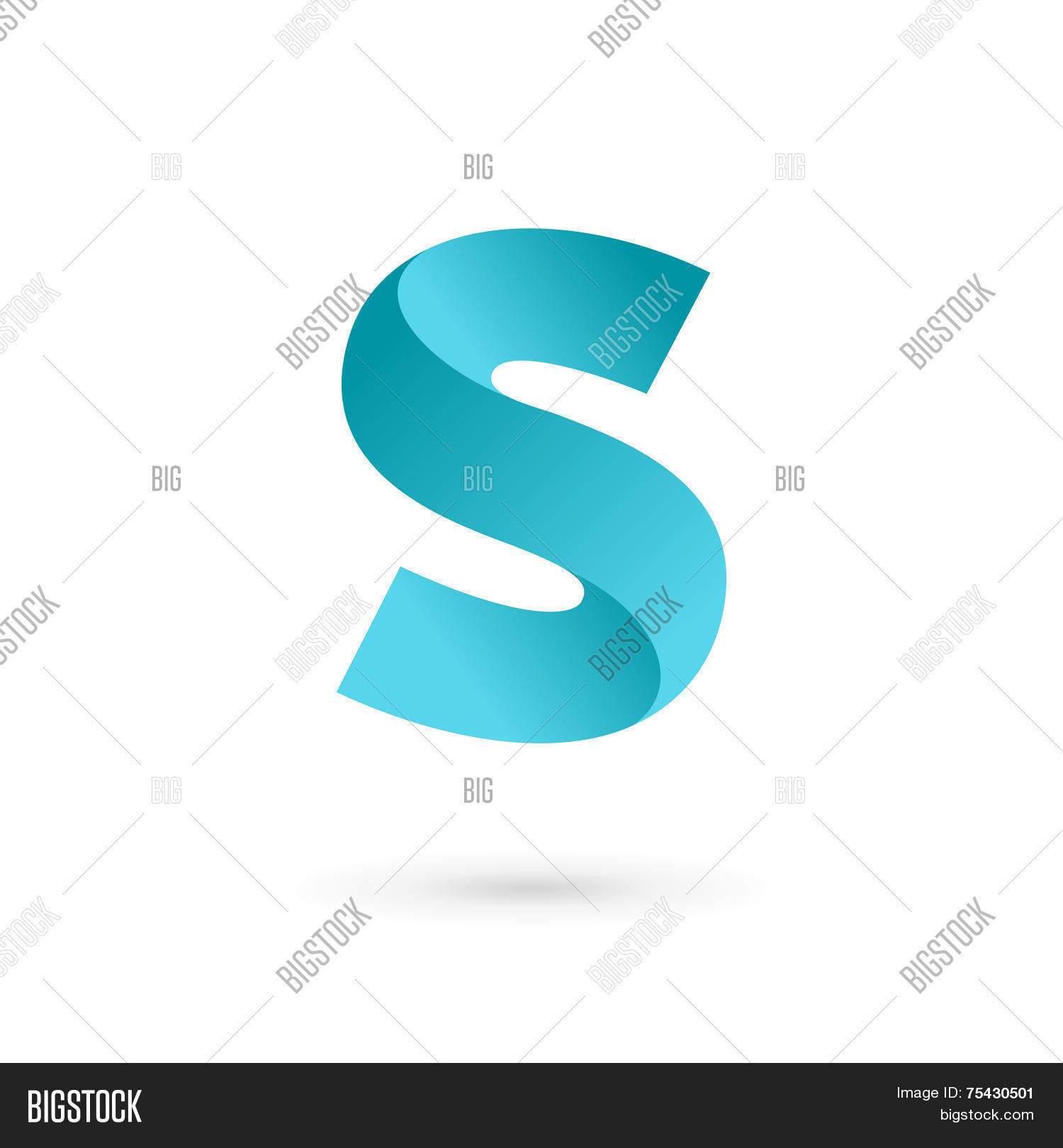 Letter S Logo Icon Vector & Photo (Free Trial) | Bigstock