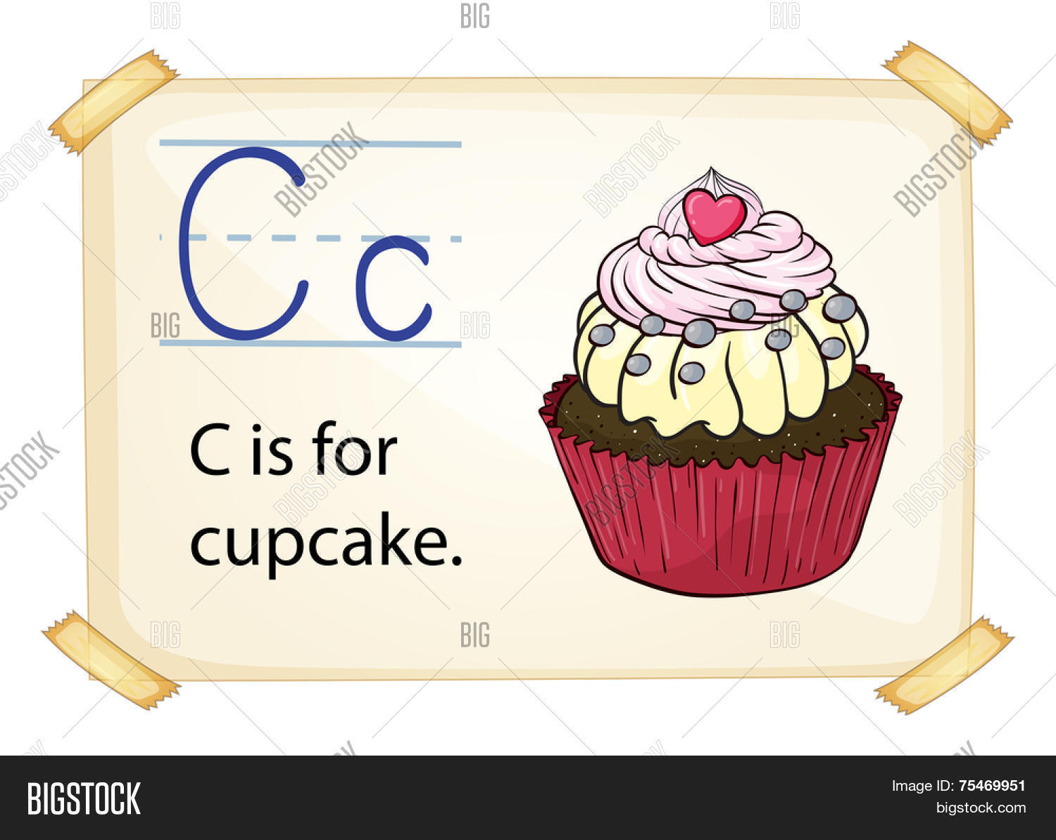 Literacy Card Showing Vector & Photo (Free Trial) | Bigstock