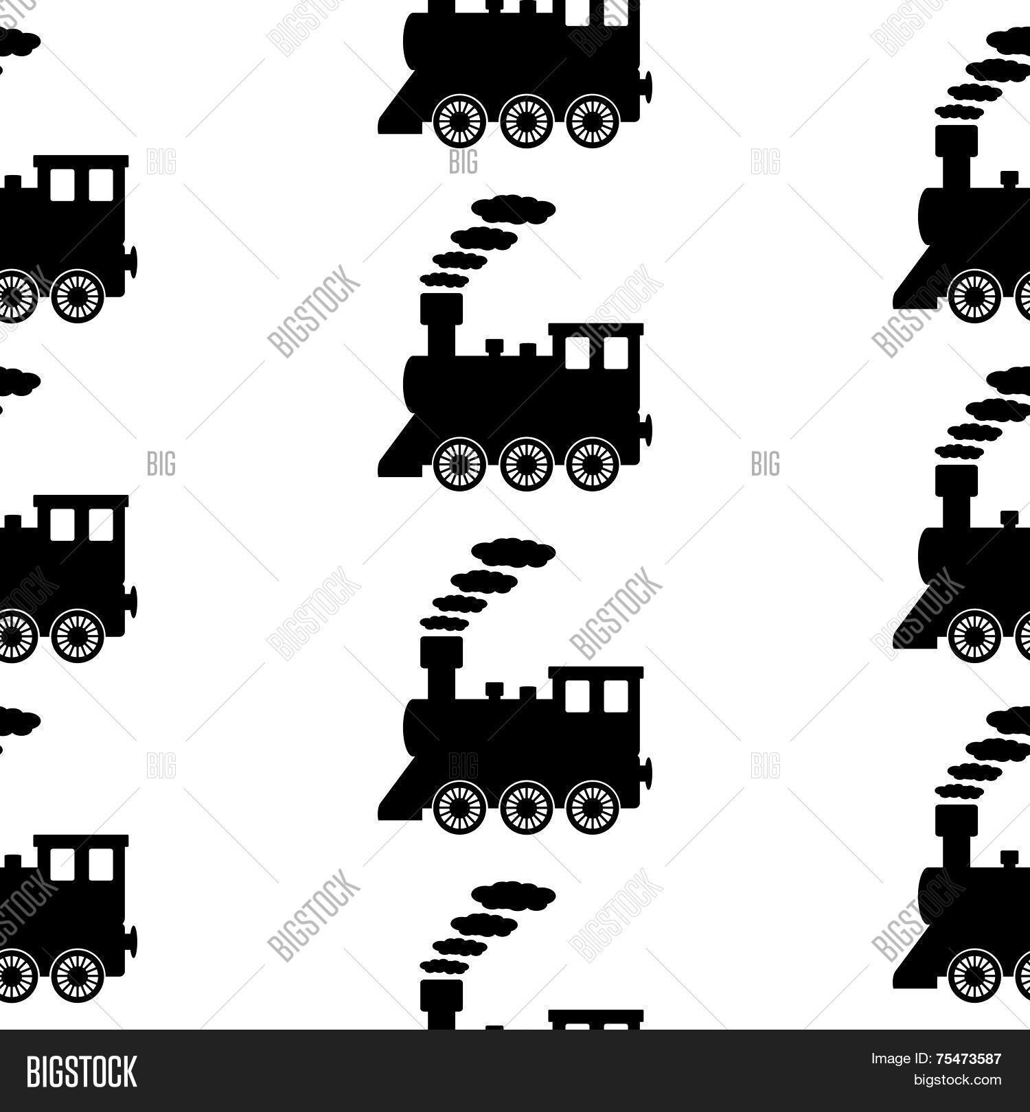 Locomotive Symbol Vector & Photo (Free Trial) | Bigstock