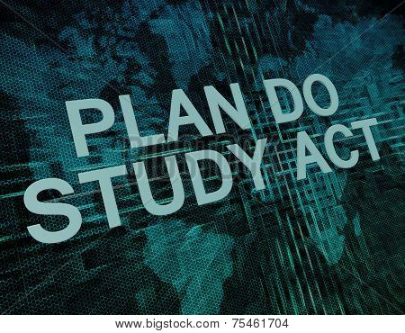Plan Do Study Act Image & Photo (Free Trial) | Bigstock
