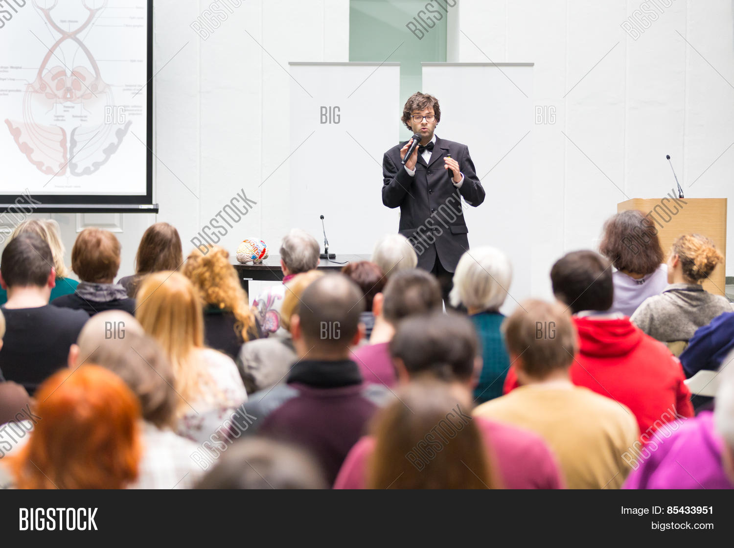 Speaker Talking Image & Photo (Free Trial) | Bigstock