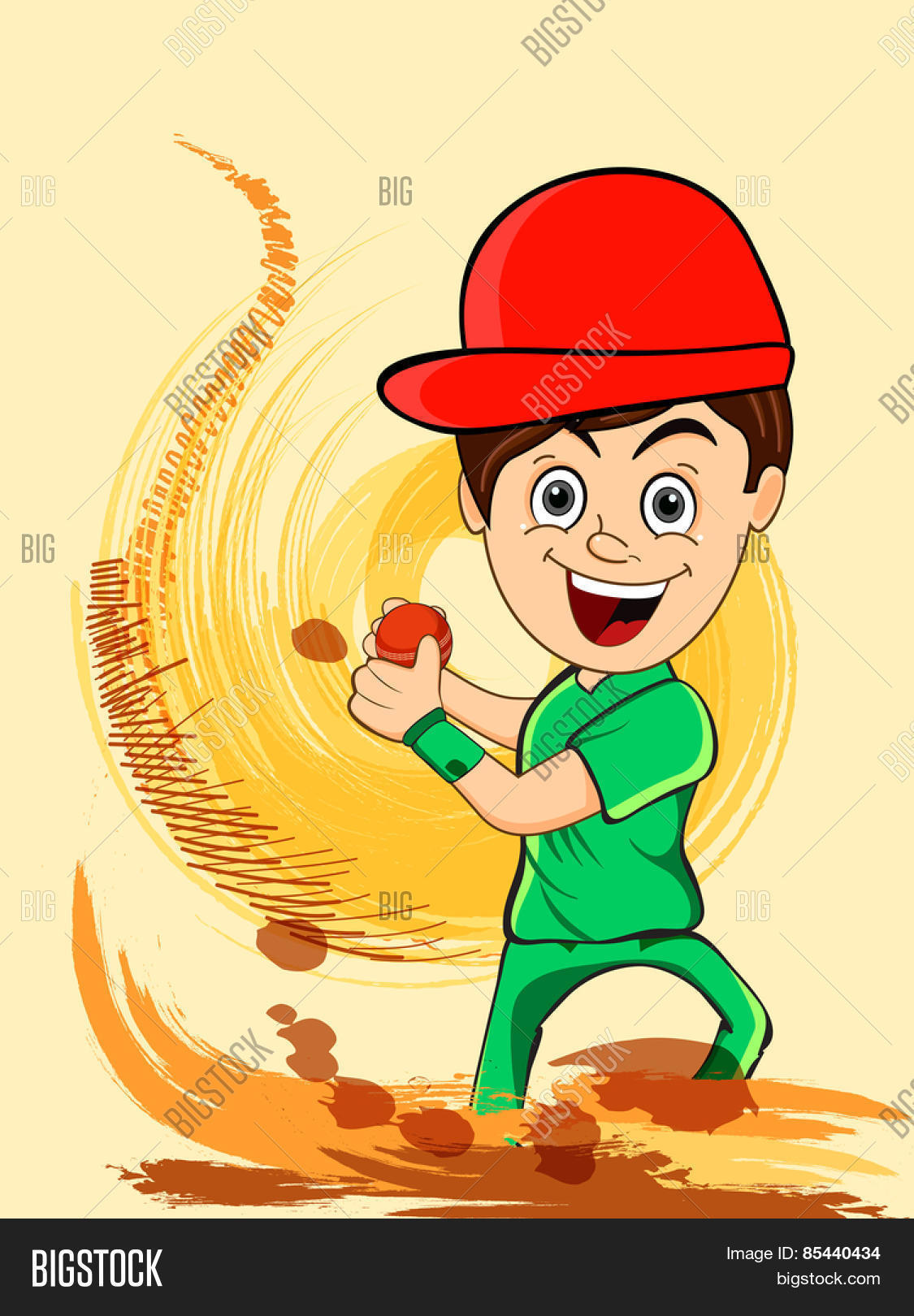 Cartoon Smiling Boy Vector & Photo (Free Trial) | Bigstock