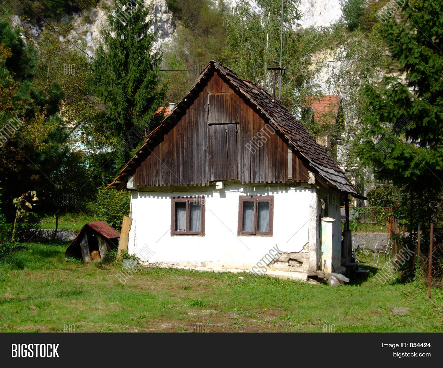 Old Small House Image & Photo (Free Trial) | Bigstock