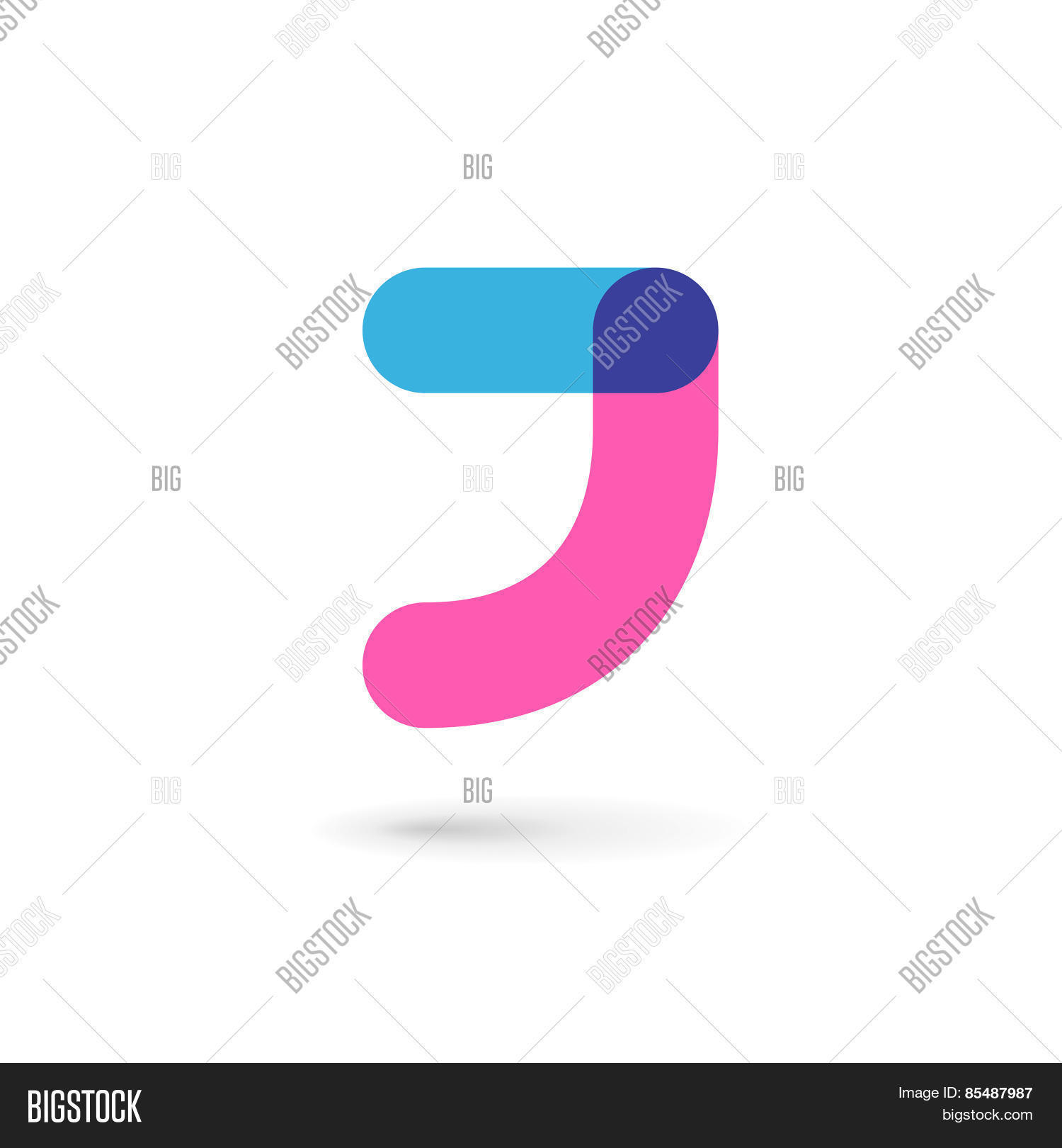 Letter J Logo Icon Vector & Photo (Free Trial) | Bigstock