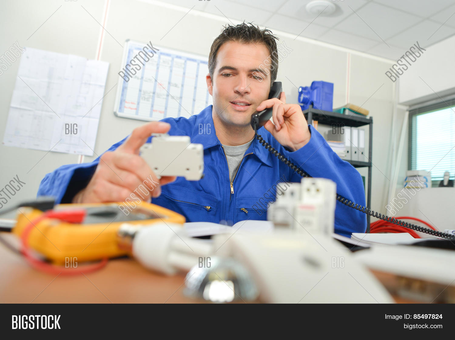 Electrician Office Image & Photo (Free Trial) | Bigstock