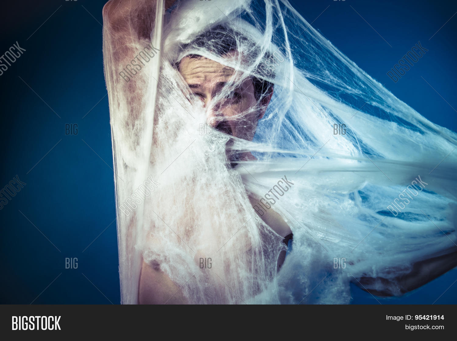 Naked Man Trapped Huge Image & Photo (Free Trial) | Bigstock
