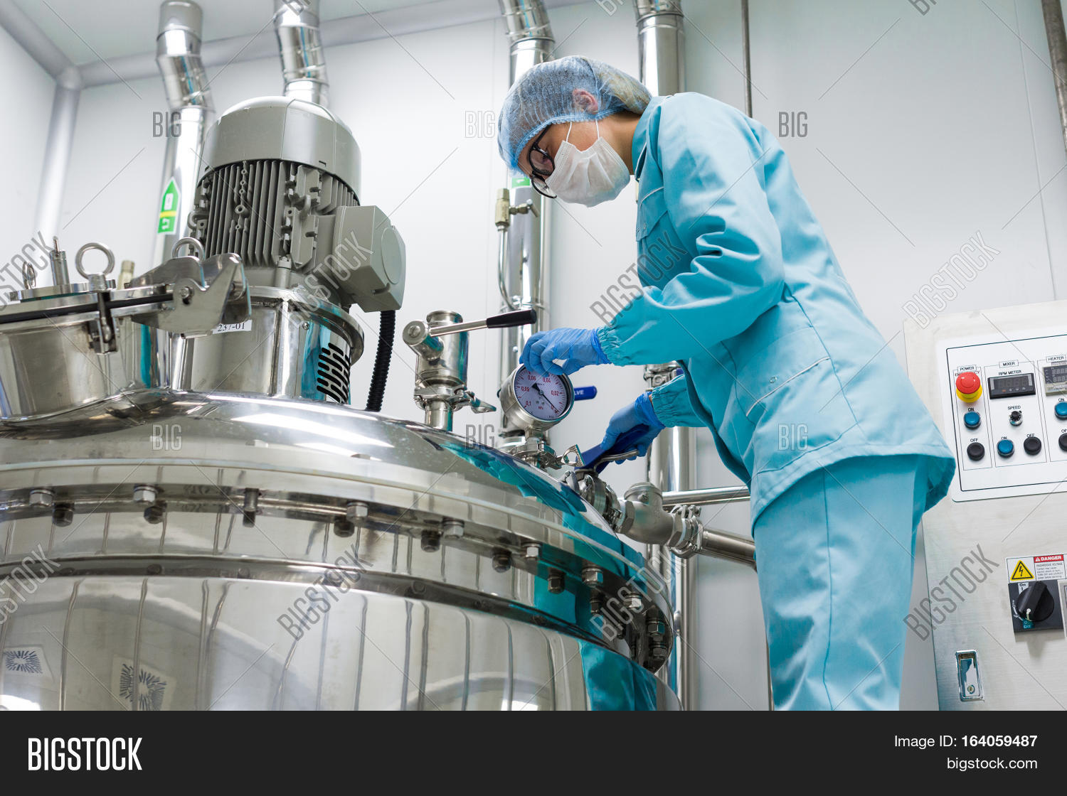 Operator Checks Image & Photo (Free Trial) | Bigstock