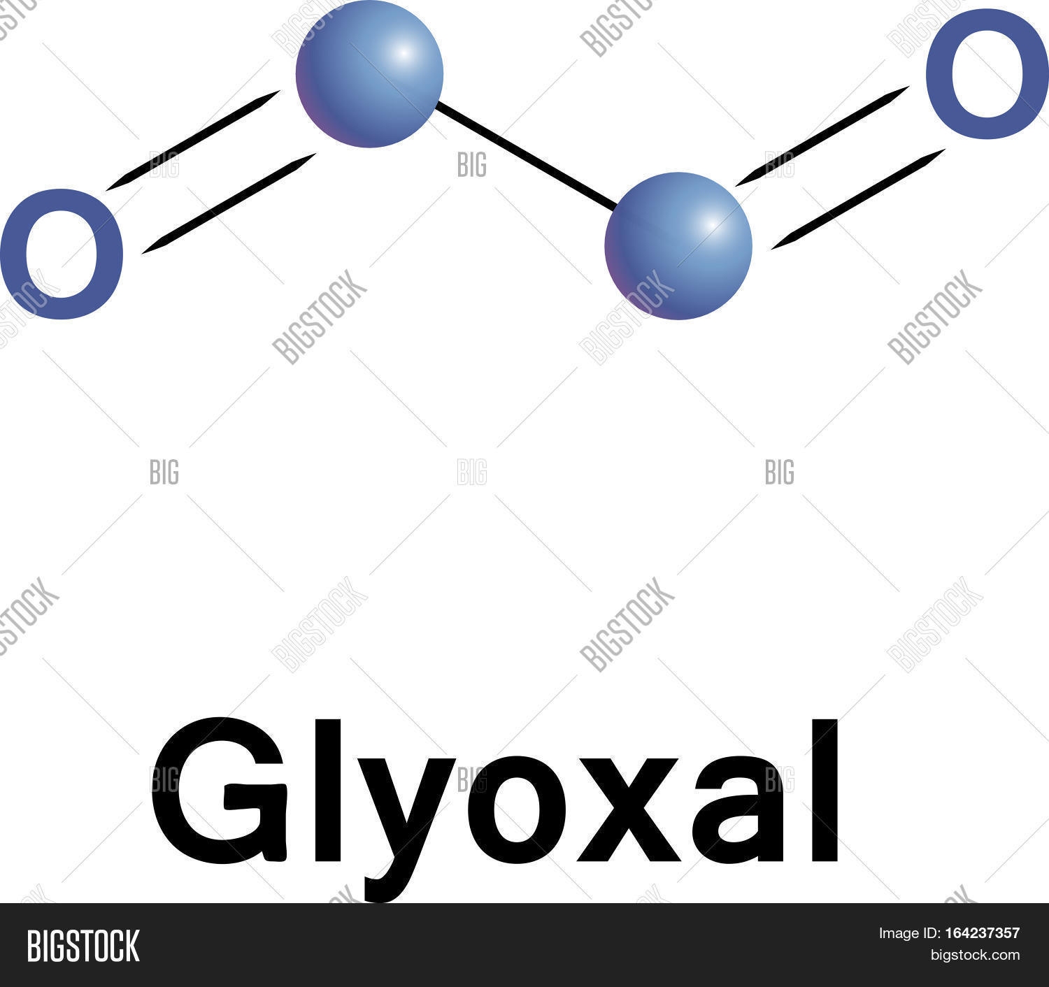 Glyoxal Smallest Vector & Photo (Free Trial) | Bigstock