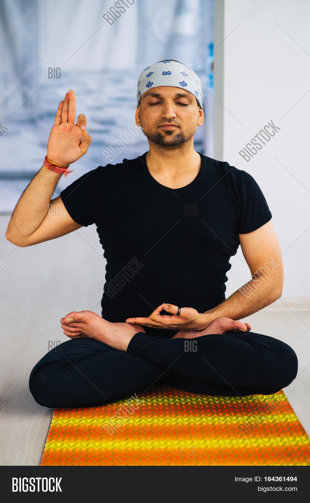 Indian Man Doing Yoga Image & Photo (Free Trial) | Bigstock