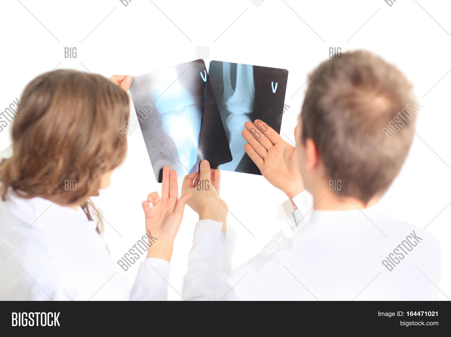 Two Doctors Look X- Image & Photo (Free Trial) | Bigstock