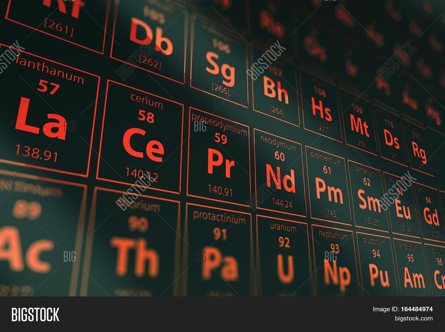 Dark Red Periodic Image & Photo (Free Trial) | Bigstock
